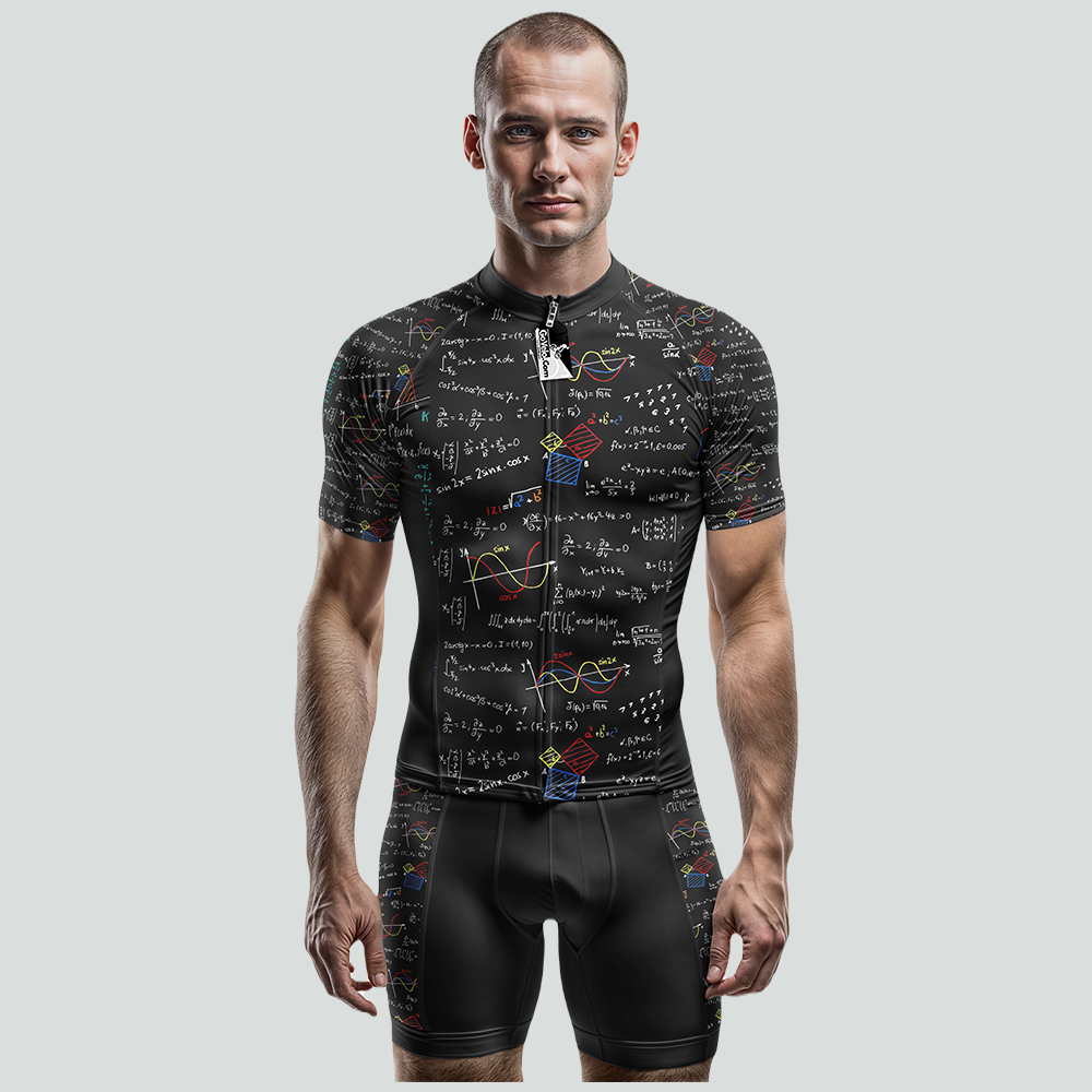 Math Equation Cycling Jersey – GoVelo Clothing
